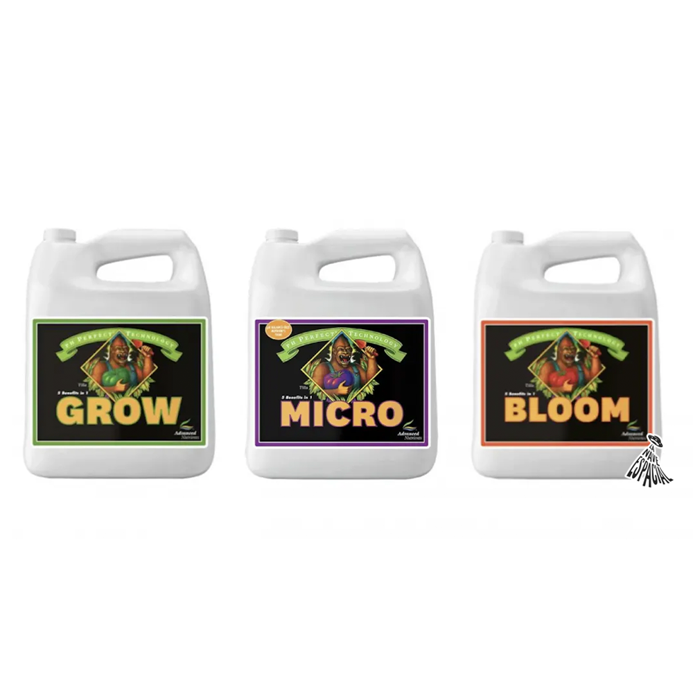 ADVANCED NUTRIENTS - Grow + Bloom + Micro (5 litros c/u) - La Nave Espacial